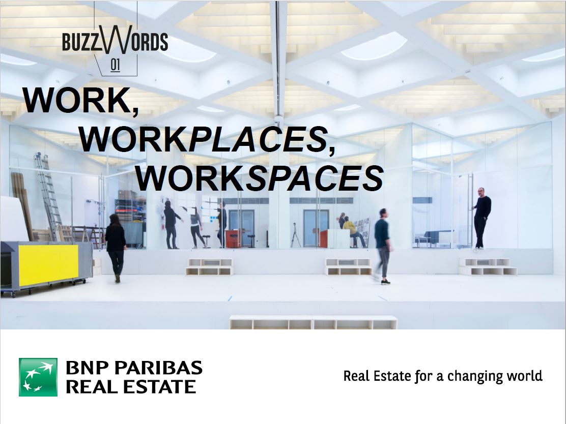 BuzzWords: Work, Workplaces, Workspaces